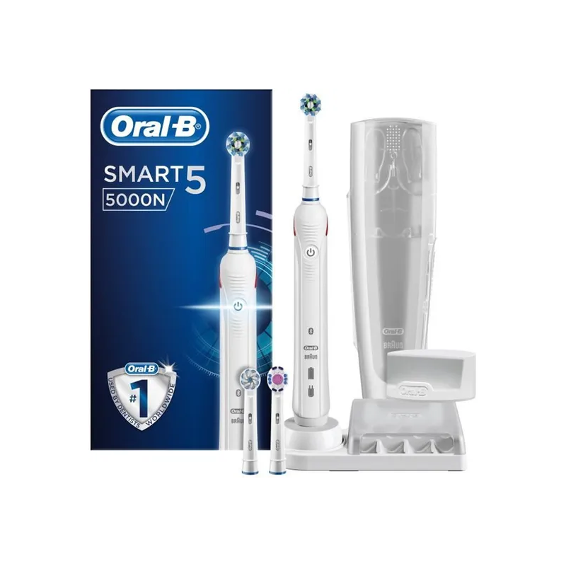 Oral-B PRO 5000 Brosse à Dents Électrique Rechargeable, 1 Manche ...